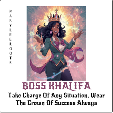 Boss Khalifa | The Boss That Command Success – Mary Lee Roots