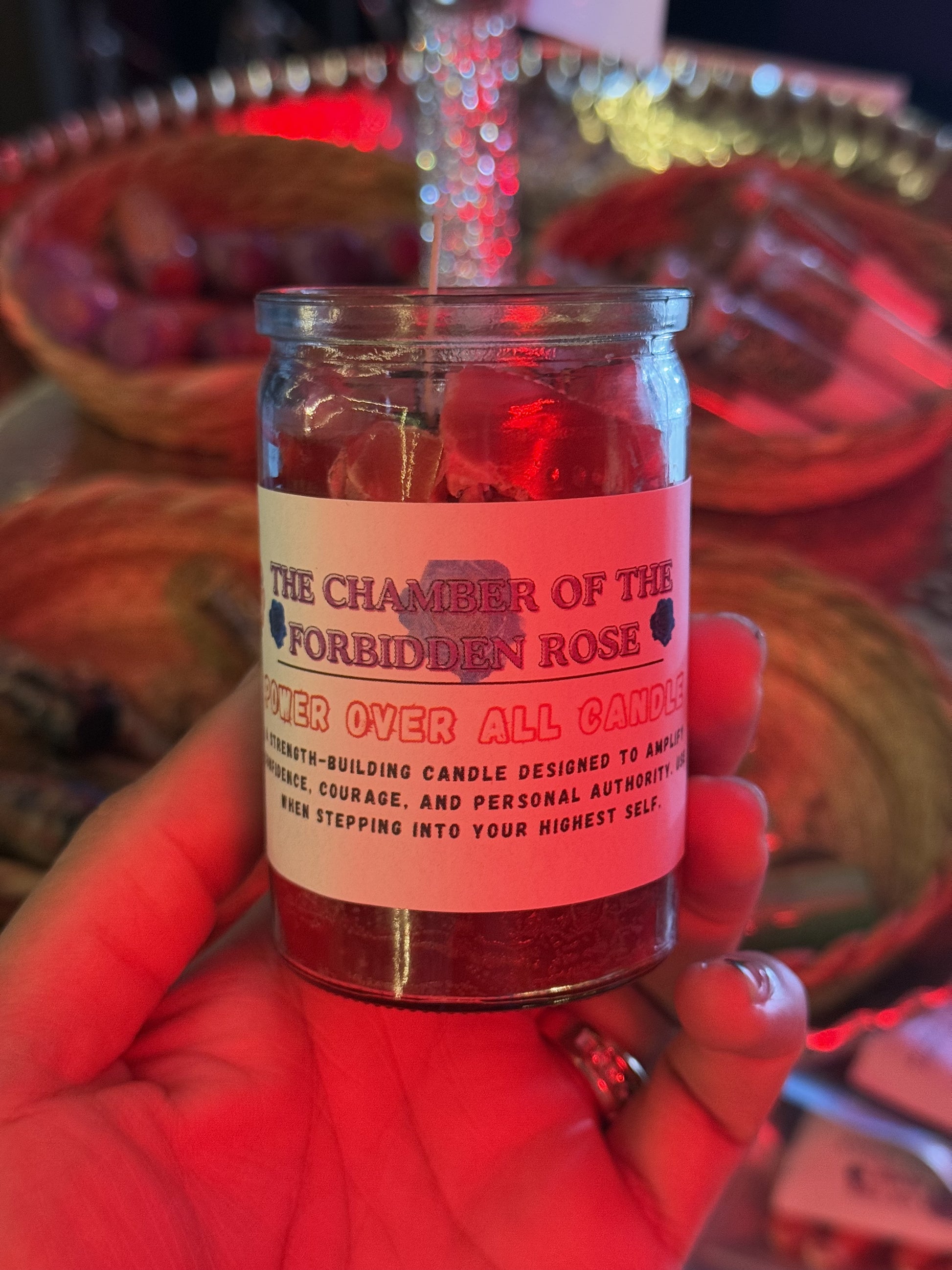 POWER OVER ALL DRESSED CANDLE – Mary Lee Roots